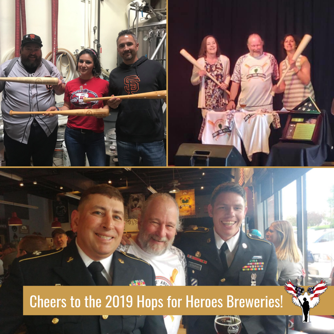 Cheers to the 2019 Hops for Heroes Breweries - Soldiers' Angels