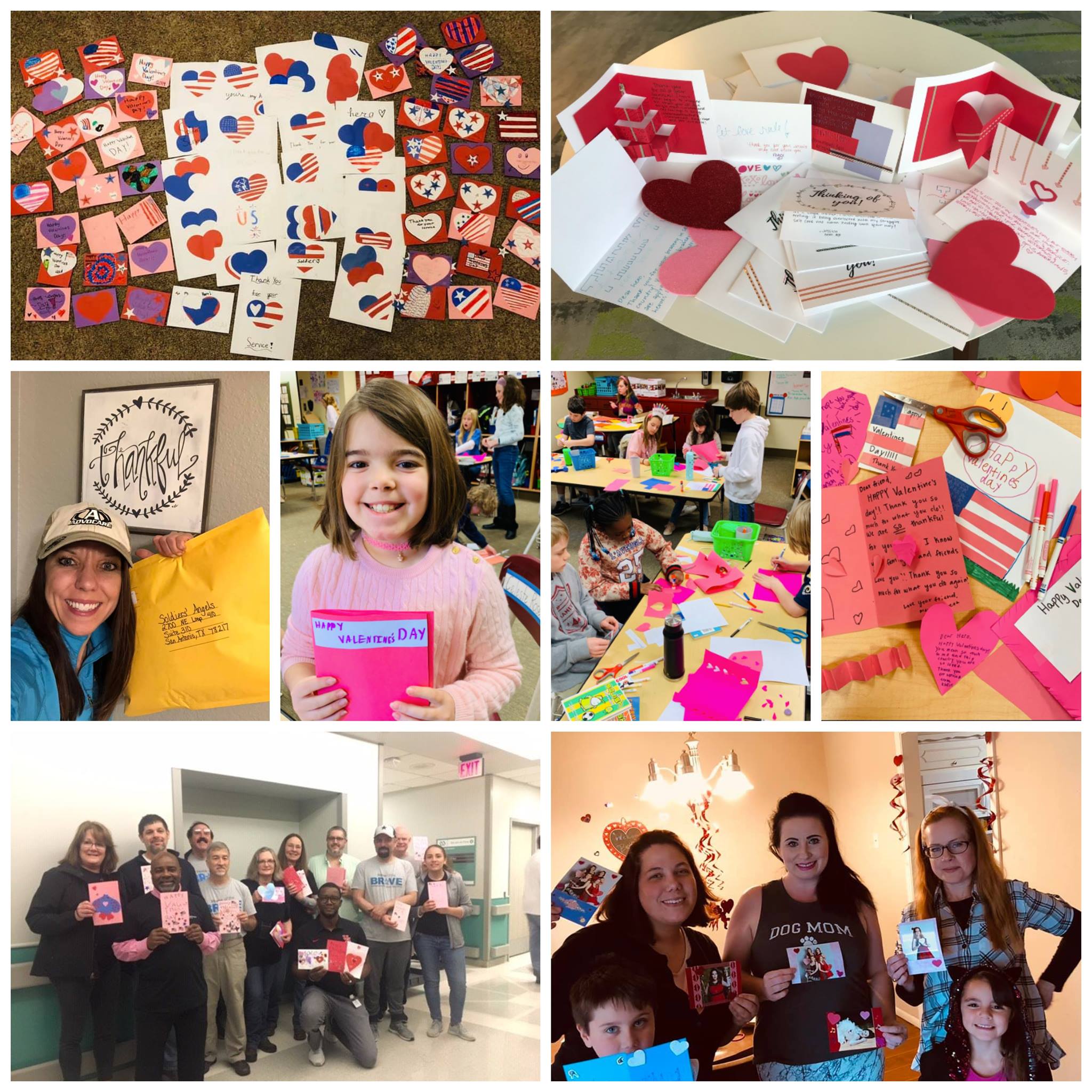 Valentines Day Cards Signed, Sealed & Delivered to Our Heroes ...