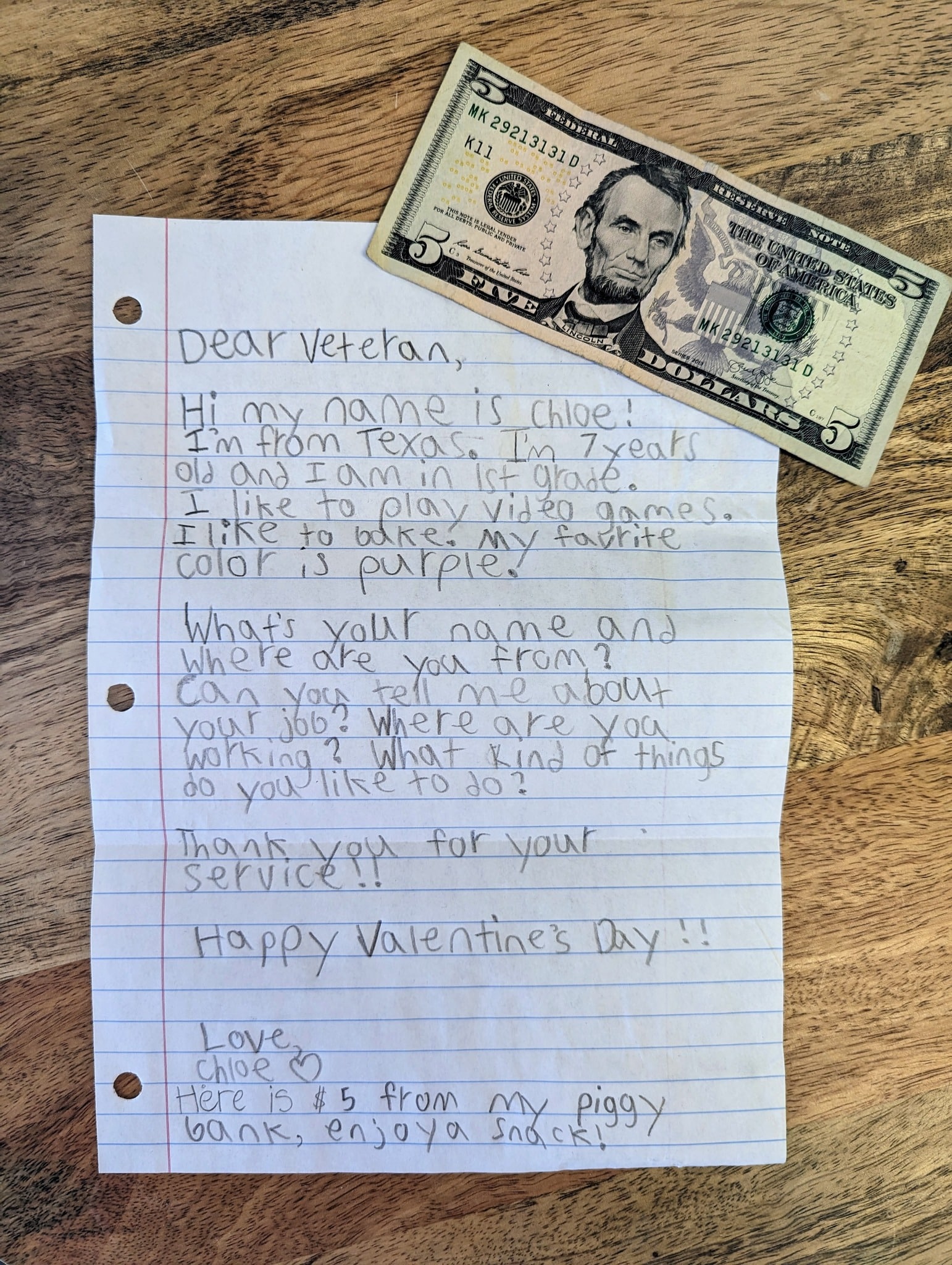Love Received: A Special Valentines For Veterans Response - Soldiers ...