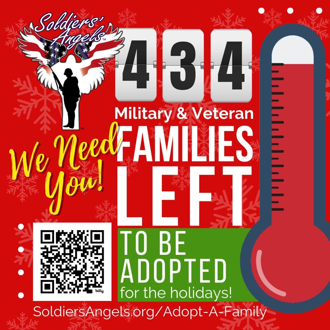 Soldiers' Angels urgently calls for holiday sponsors to aid military ...