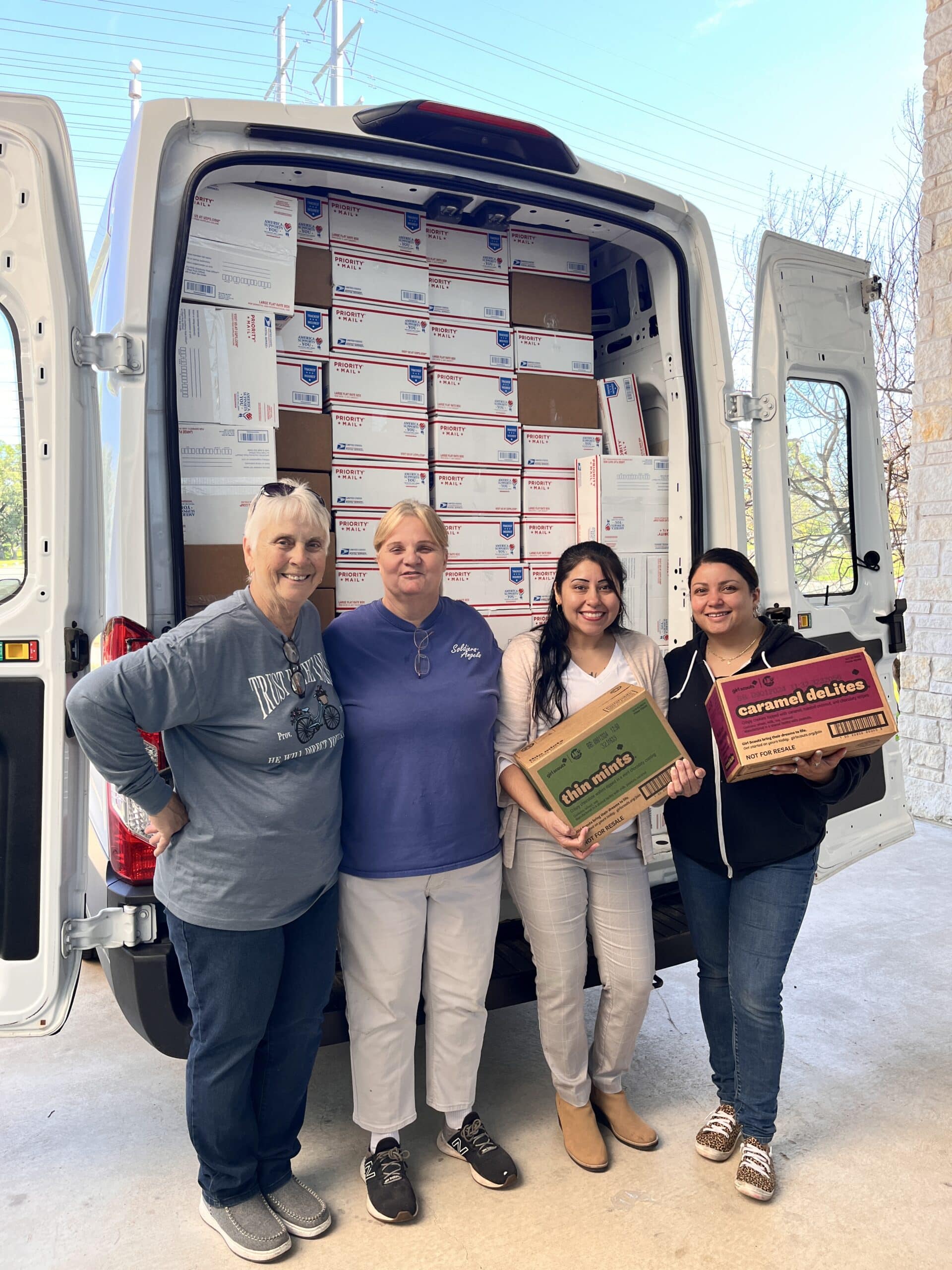 Texas Girl Scouts: Operation Cookie - Soldiers' Angels