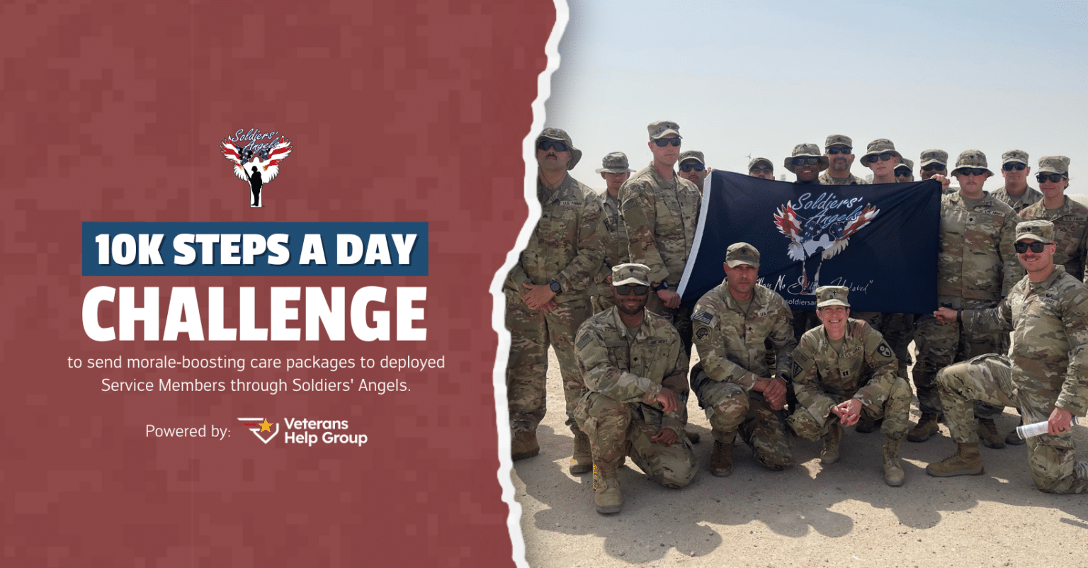 No Soldier Walks Alone Step Challenge - Soldiers' Angels