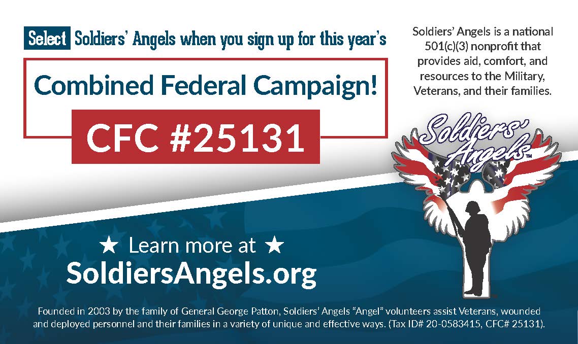 Supporting Soldiers' Angels Through the CFC - Soldiers' Angels