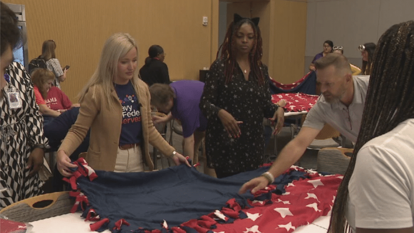 Navy Federal employees in Pensacola craft heartfelt gifts for hurricane ...